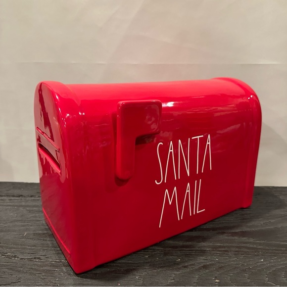 Holiday | Rae Dunn Farmhouse Home Decor Red Santa Mailbox Holiday ...